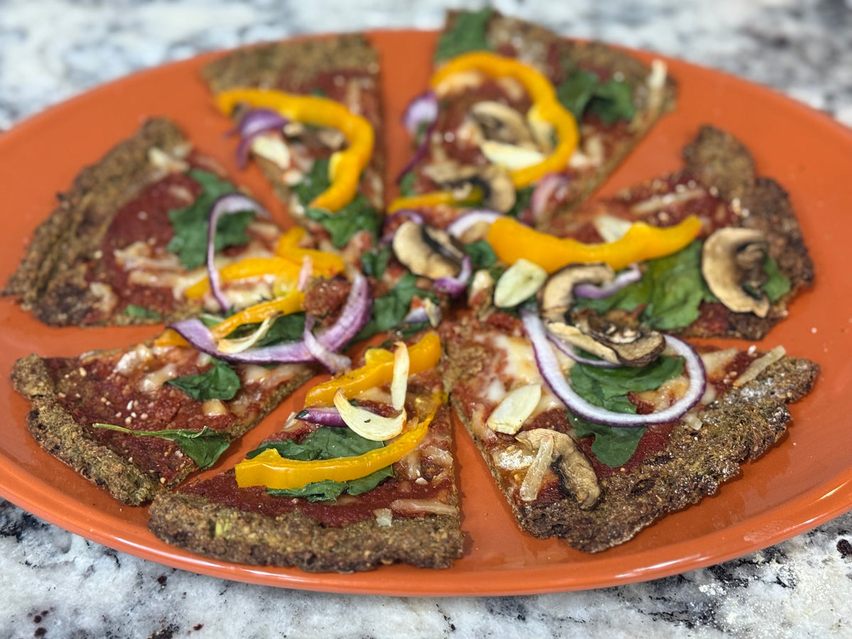 Vegan Broccoli Crust Pizza | Plant-based Recipe – Physician In The Kitchen